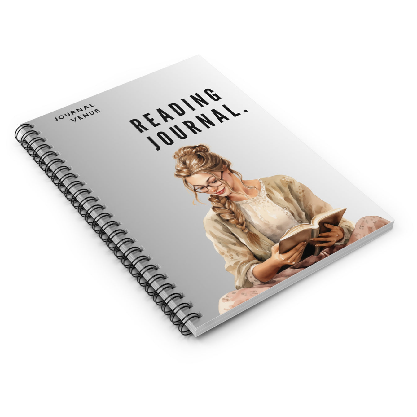 Reading Journal Bookworm Notebooks - JOURNAL VENUE