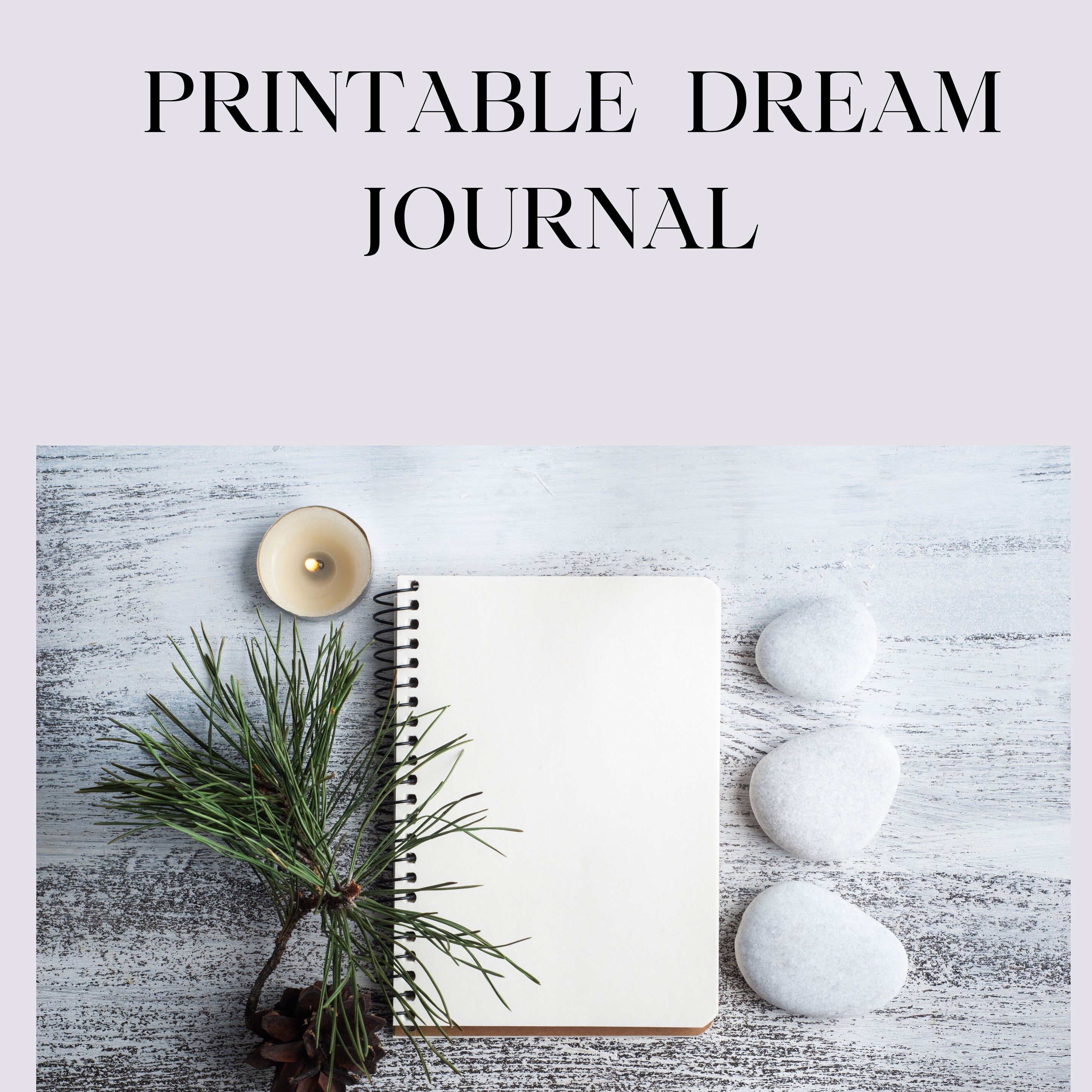Dream Journal - Printable Dream Diary & Sleep Tracker PDF – JOURNAL VENUE