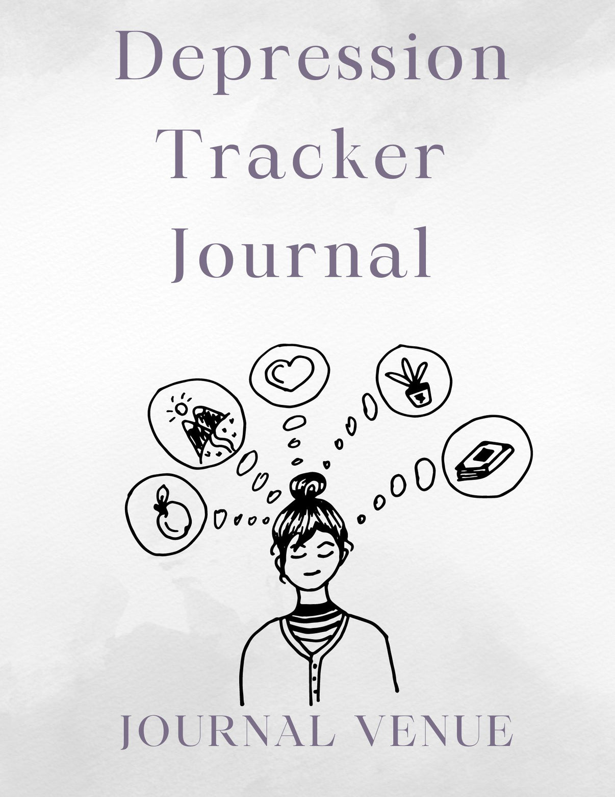 Mental Health Journal | Depression & Mood Tracker Printable PDF ...